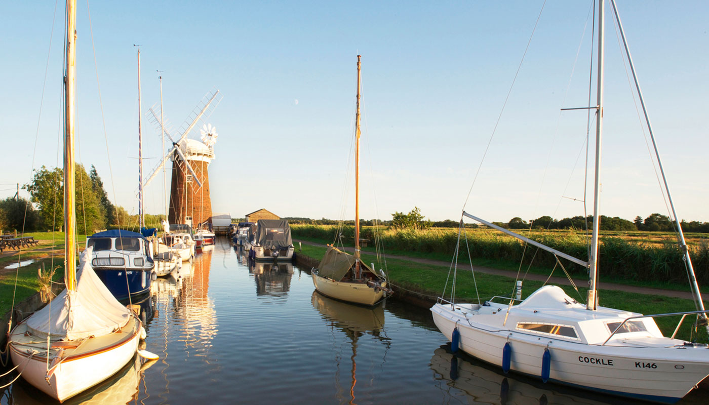 Broads National Park, Horsey-Mill, Norfolk © Broads Authority
