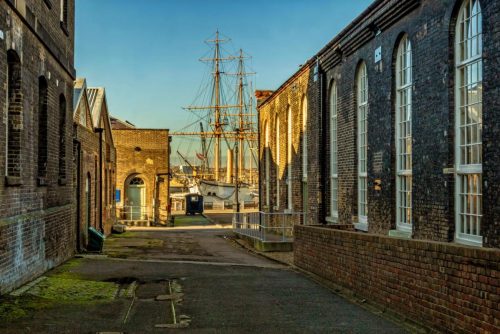 The Historic Dockyard Chatham in Kent © Chloe Wilson
